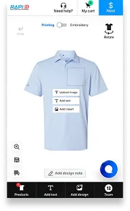 Design Your Own [Custom Polo Shirts] With No Minimum