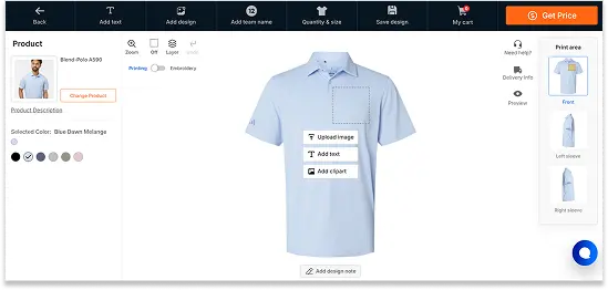 Design Your Own [Custom Polo Shirts] With No Minimum